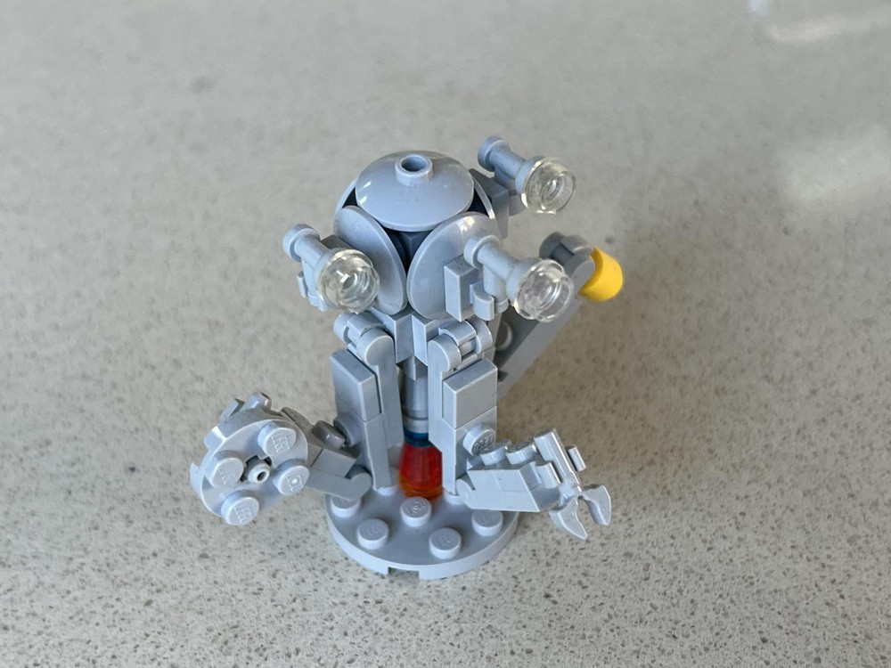 Lego Moc Fallout Mr Handy By Pickanyusername Rebrickable Build With