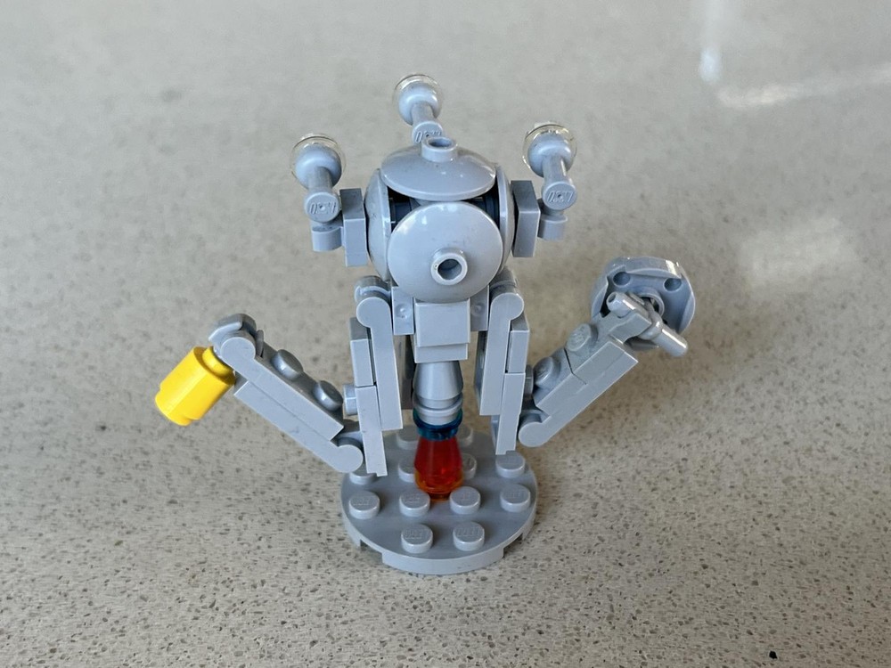 LEGO MOC Fallout Mr Handy by PickAnyUsername | Rebrickable - Build with ...