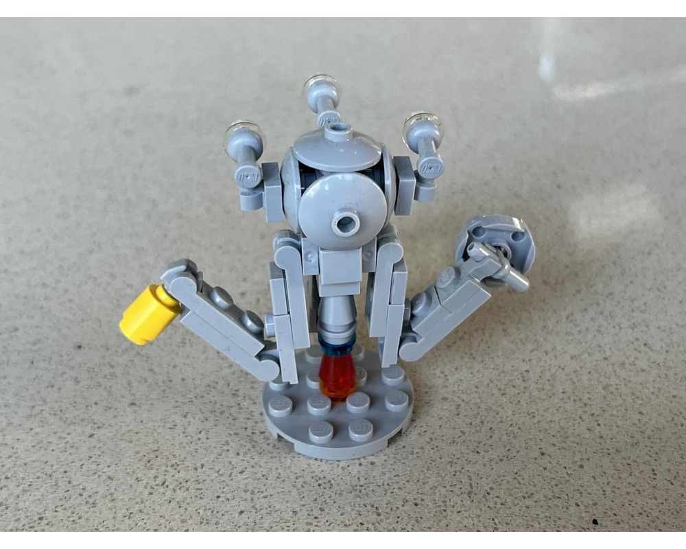 Lego Moc Fallout Mr Handy By Pickanyusername Rebrickable Build With