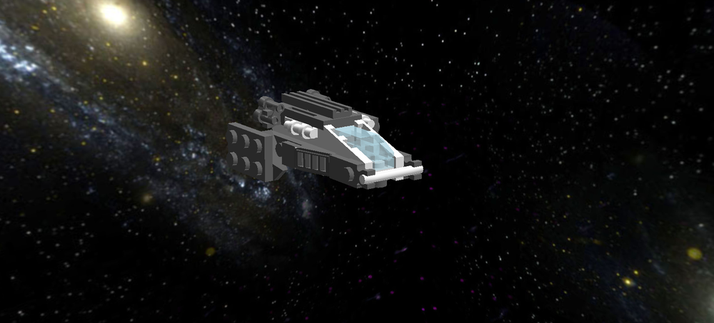LEGO MOC Micro Transport Spaceship by Valientar | Rebrickable - Build ...
