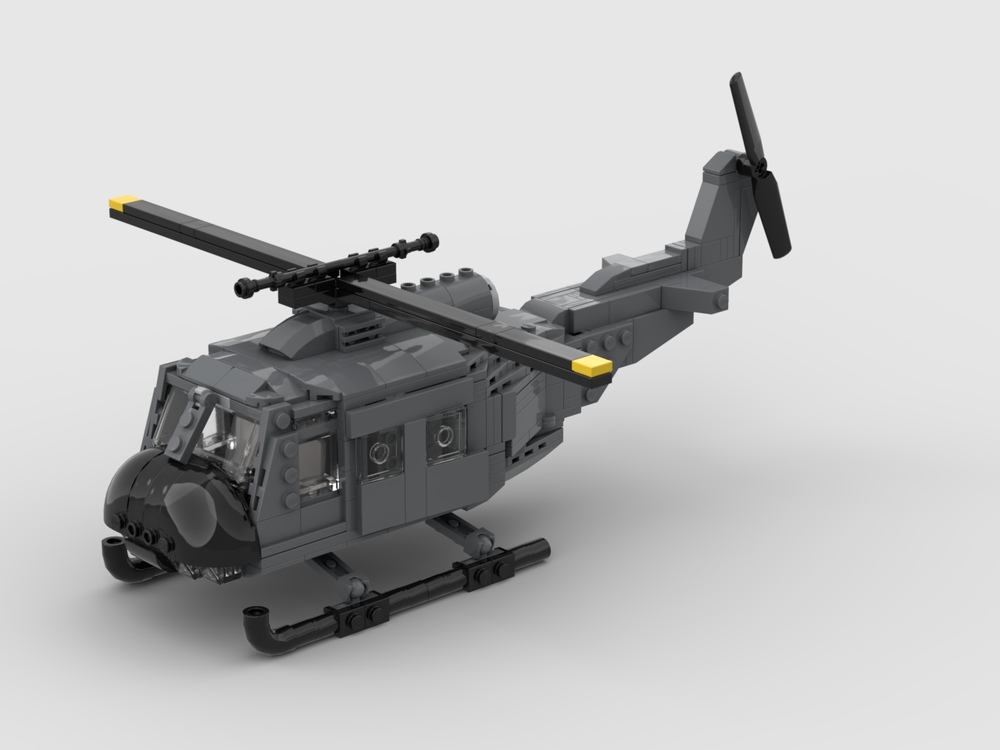LEGO MOC Bell UH-1 Iroquois "Huey" Helicopter from Vietnam War by ...