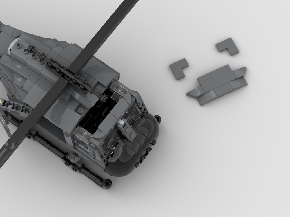 LEGO MOC Bell UH-1 Iroquois "Huey" Helicopter from Vietnam War by ...