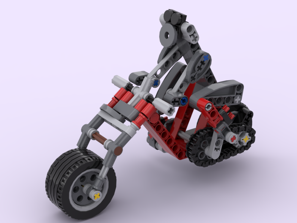 LEGO MOC 42132 - Cycling monkey by hidrofoka | Rebrickable - Build with ...