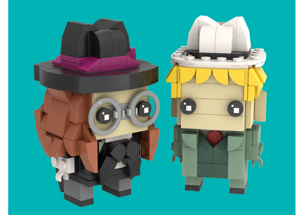 LEGO MOC Bond Forger from SPY X FAMILY, Brickheadz, Sitting by ...