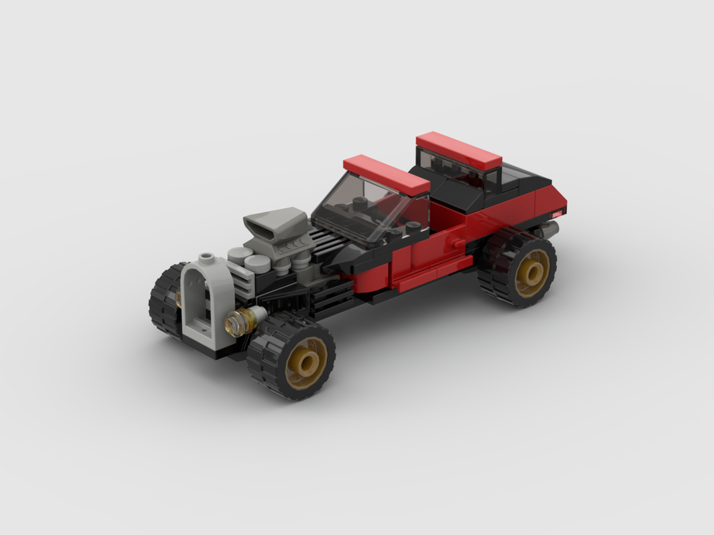 LEGO MOC Hot Rod by Darus84 | Rebrickable - Build with LEGO