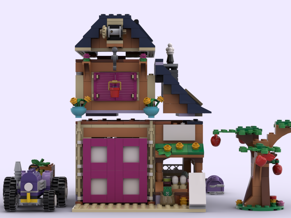 LEGO MOC-114740 Modular Organic Farm - Alternate Design of set 41721 by ...