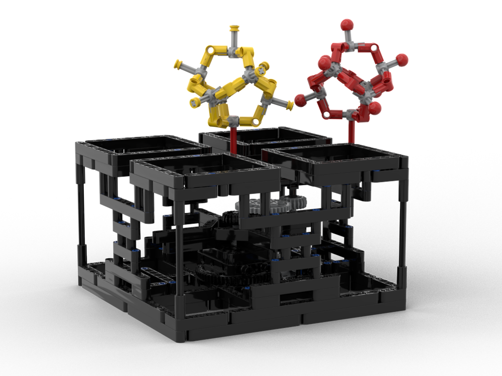 LEGO MOC Hypocycloid Kinetic Sculpture by jemunoz0 | Rebrickable ...