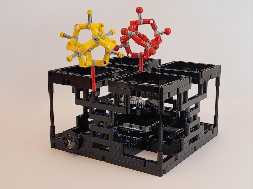 LEGO MOC Hypocycloid Kinetic Sculpture by jemunoz0 | Rebrickable ...