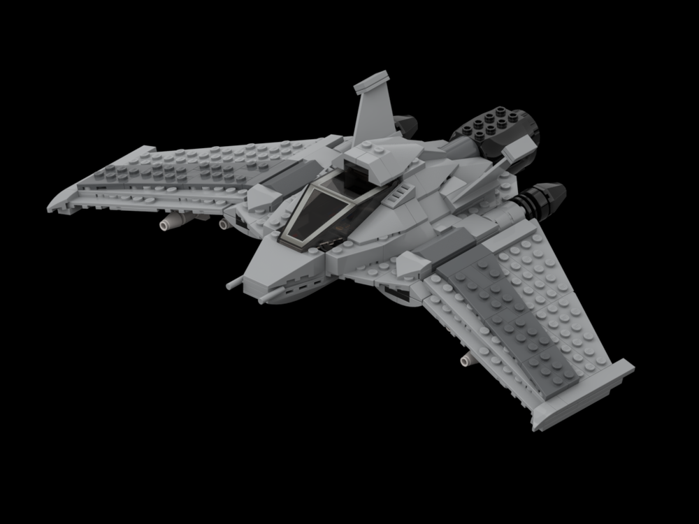 LEGO MOC StarGate SG1: USAF F-302 - Minifig scale by jameshigson0512 ...