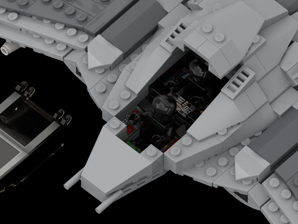 LEGO MOC StarGate SG1: USAF F-302 - Minifig scale by jameshigson0512 ...