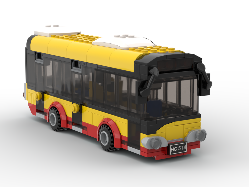 LEGO MOC Solaris City Bus by symbioza | Rebrickable - Build with LEGO