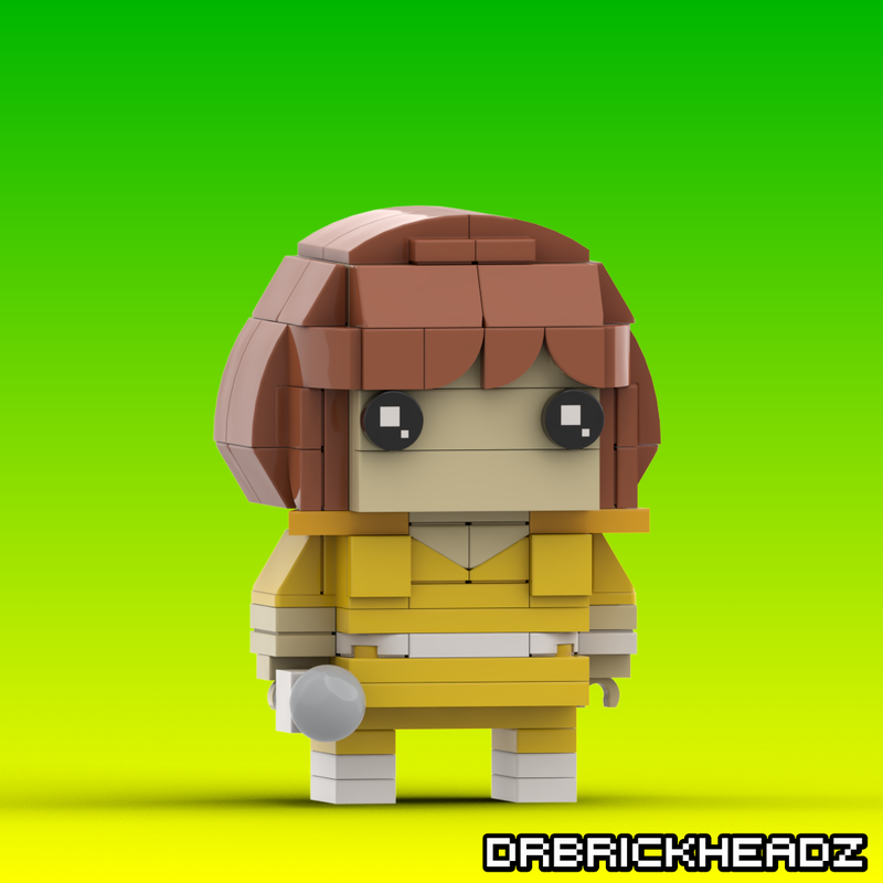 LEGO MOC April O'Neil (Teenage Mutant Ninja Turtles, 1987) Brickheadz ...