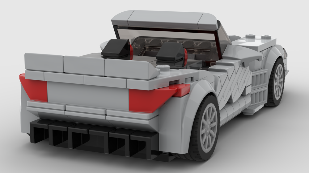 Lego Moc Mercedes Slr Mclaren By Chichikb Rebrickable Build With Lego