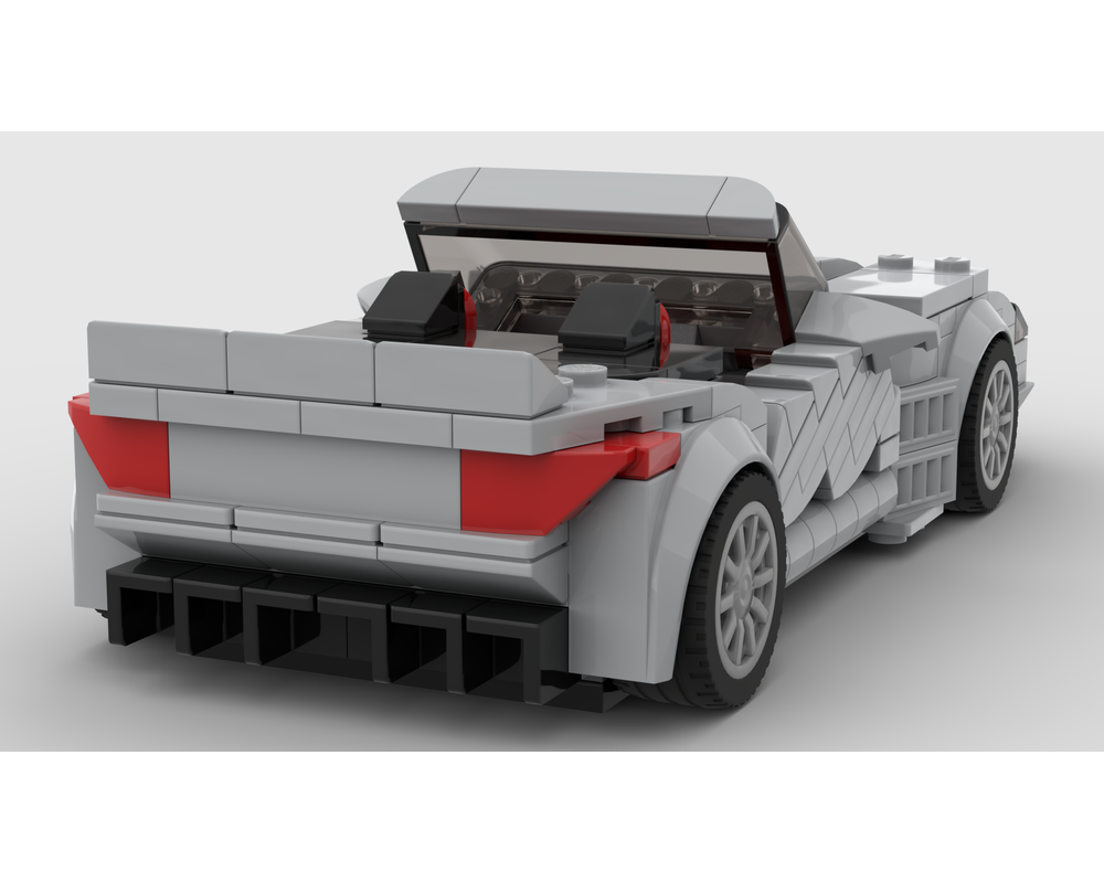 Lego Moc Mercedes Slr Mclaren By Chichikb Rebrickable Build With Lego