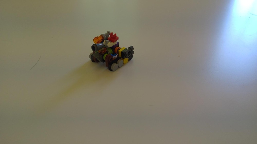LEGO MOC mini transforer tank by ThousandBrixLego | Rebrickable - Build ...