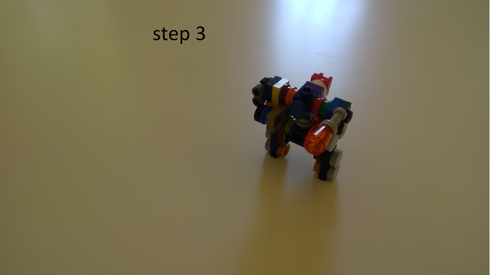 LEGO MOC mini transforer tank by ThousandBrixLego | Rebrickable - Build ...