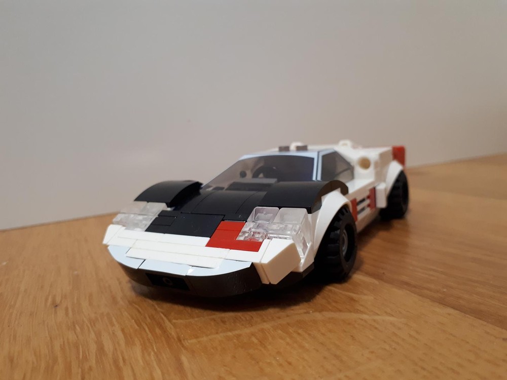 LEGO MOC Ford GT40 mk2 1966 Daytona by Lamafama | Rebrickable - Build with LEGO
