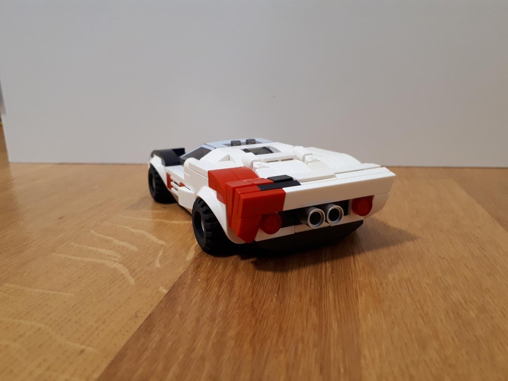 Lego Moc Ford Gt40 Mk2 1966 Daytona By Lamafama Rebrickable Build