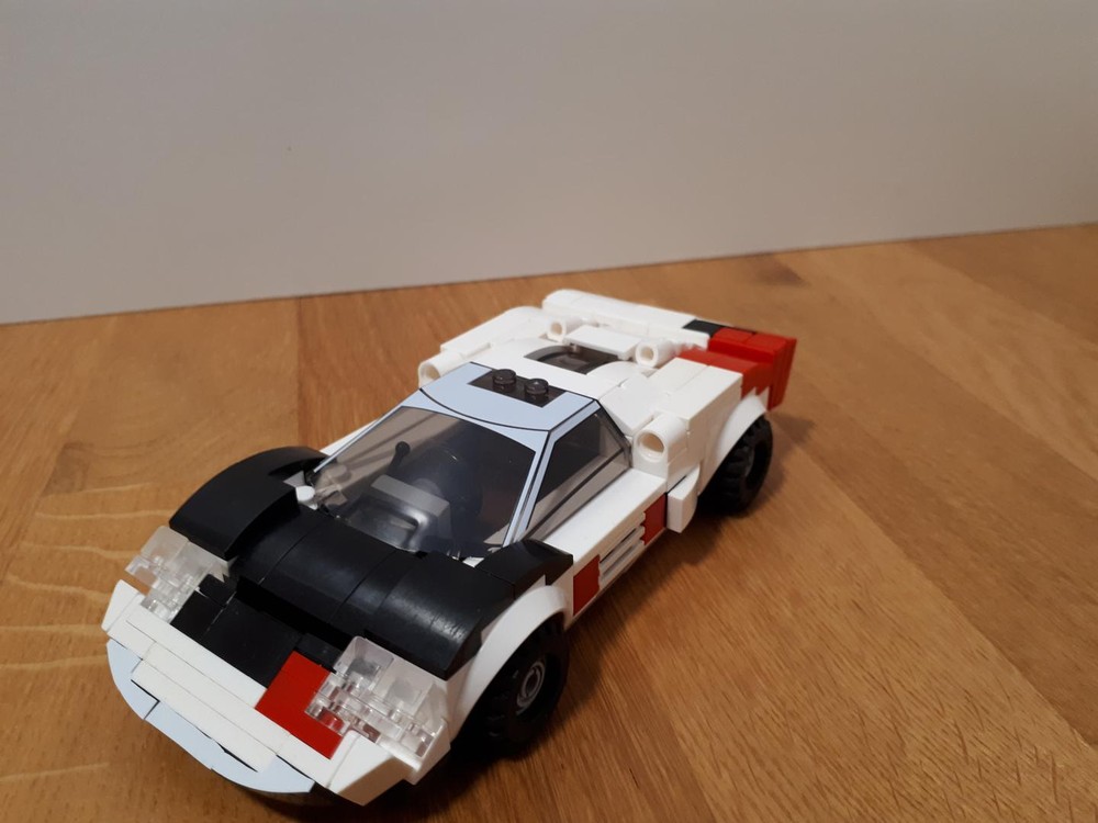 Lego Moc Ford Gt40 Mk2 1966 Daytona By Lamafama Rebrickable Build
