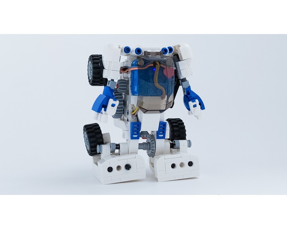 Lego Moc Tiny Rc Transformer By Ldm Rebrickable Build With Lego