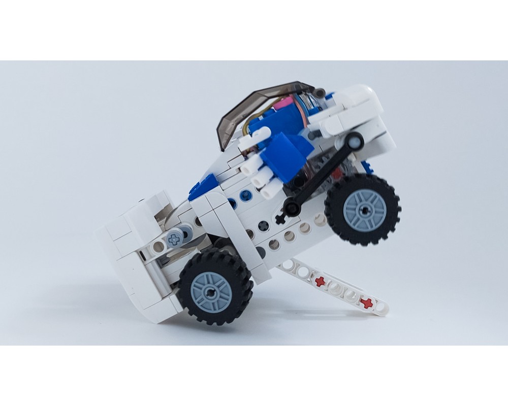 Lego Moc Tiny Rc Transformer By Ldm Rebrickable Build With Lego