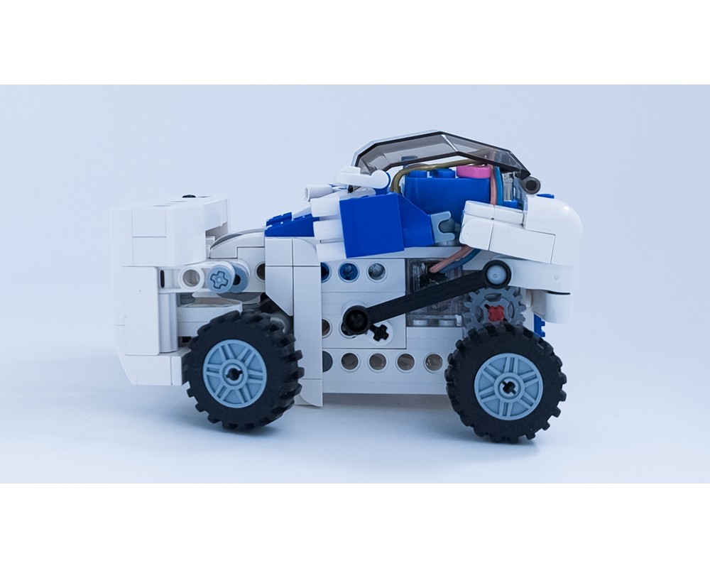 Lego Moc Tiny Rc Transformer By Ldm Rebrickable Build With Lego