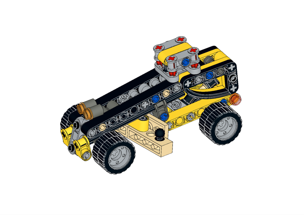 Lego Moc Grader By Narp Rebrickable Build With Lego