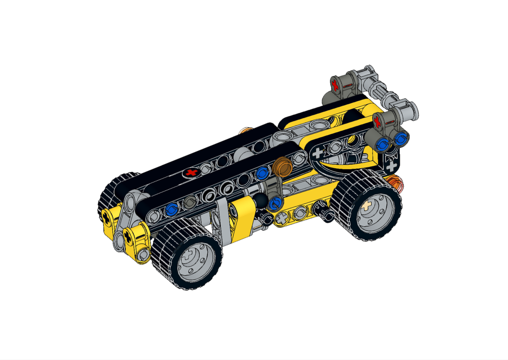 LEGO MOC Animal Face Racer by NARP | Rebrickable - Build with LEGO