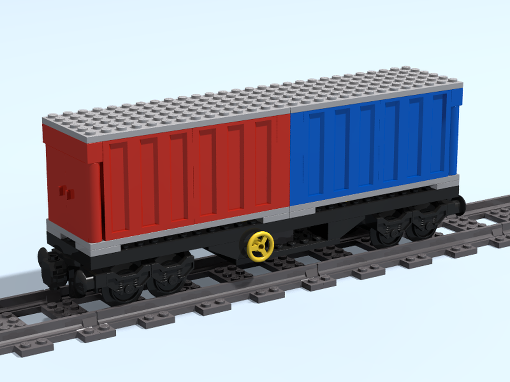 LEGO MOC Flat Bed Wagon by NottaCadmonkey | Rebrickable - Build with LEGO
