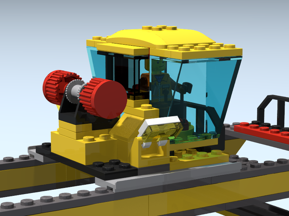 LEGO MOC 60052-1 Crane - Driver cab by NottaCadmonkey | Rebrickable ...