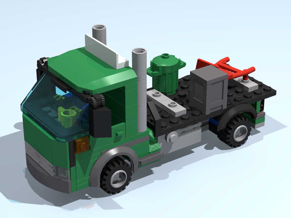 LEGO MOC Freight Delivery Truck by NottaCadmonkey | Rebrickable - Build ...