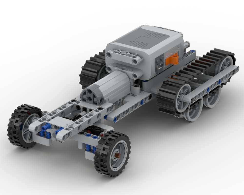 LEGO MOC-114939 Halftrack Chassis - PF L motor by Stinkwell Exhaust ...