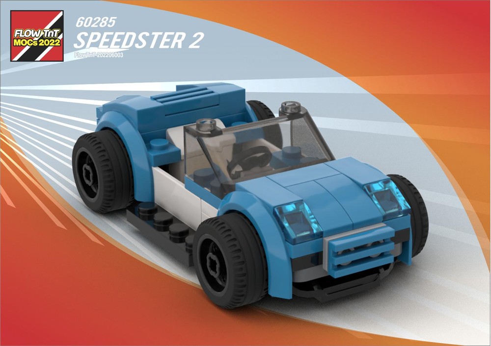 LEGO MOC 60285 Speedster 2 by FlowTnT | Rebrickable - Build with LEGO