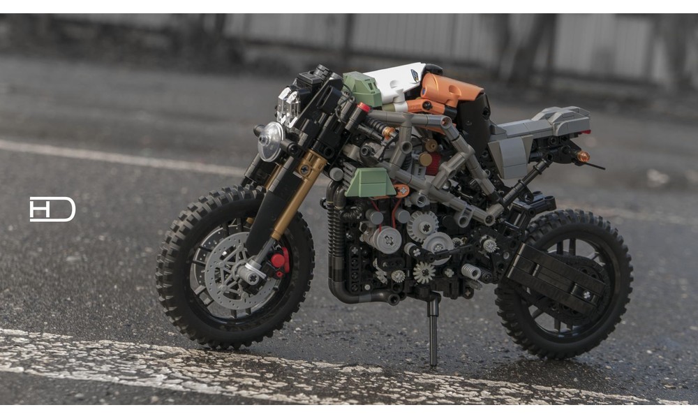LEGO MOC HD.One - Custom modular drivetrain Motorbike by Horcikdesigns ...
