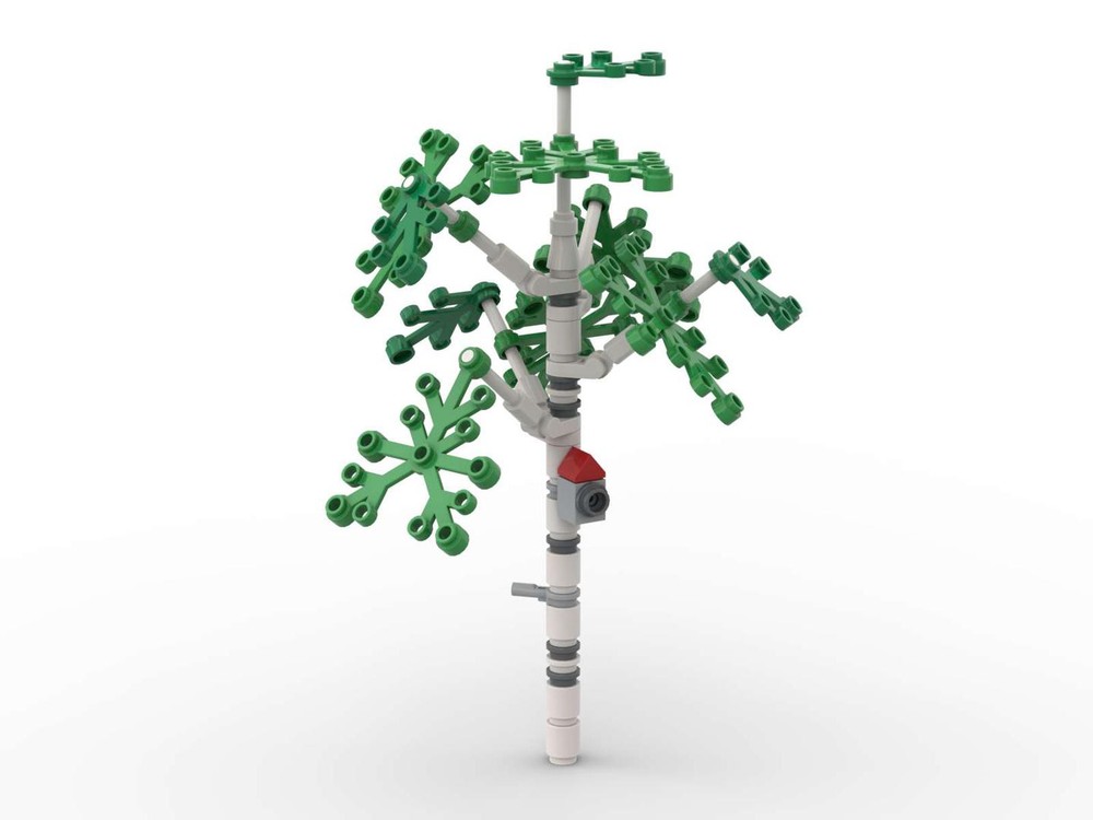 LEGO MOC Small Birch Tree by vanderlegofan | Rebrickable - Build with LEGO