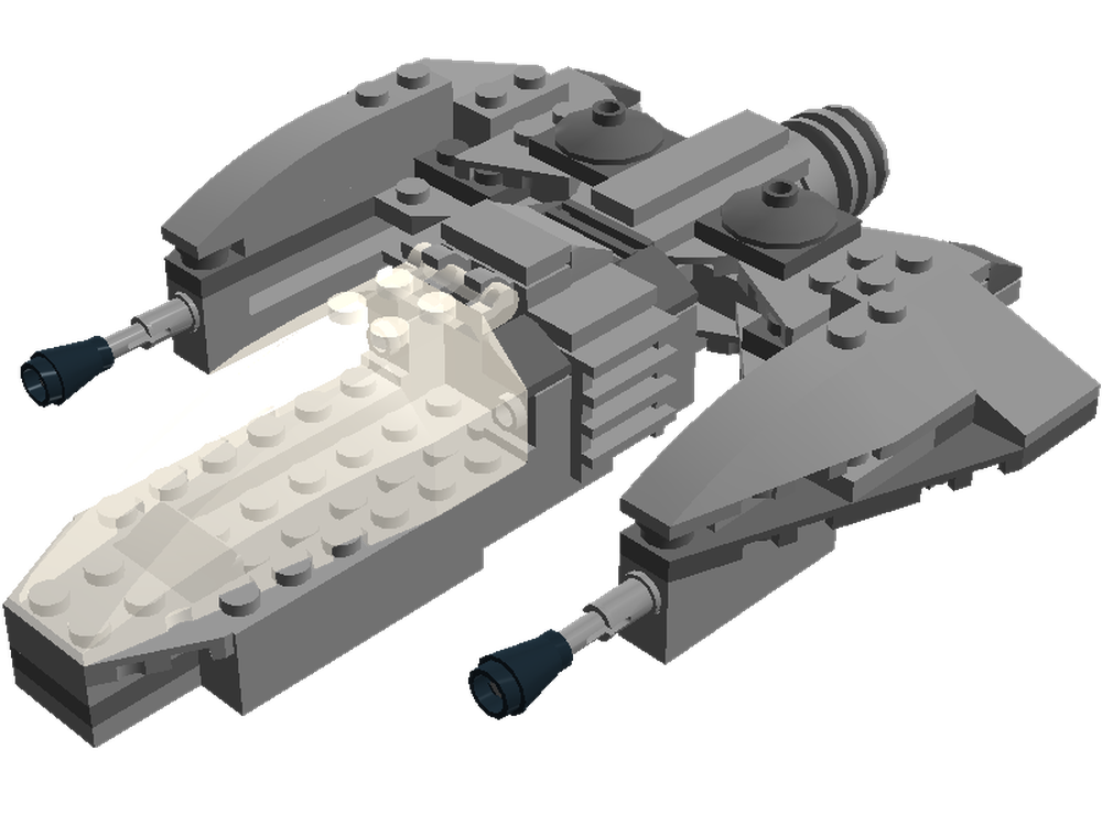 LEGO MOC Mandalorian Fang Fighter by galacticcustoms | Rebrickable ...