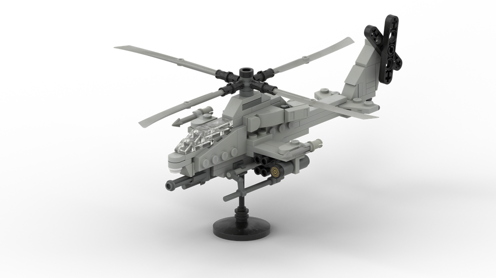 LEGO MOC Bell AH-1Z Viper | 1/90 by DarthDesigner | Rebrickable - Build ...