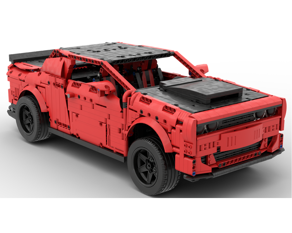 LEGO MOC RC Dodge Demon by Lego technic world | Rebrickable - Build ...