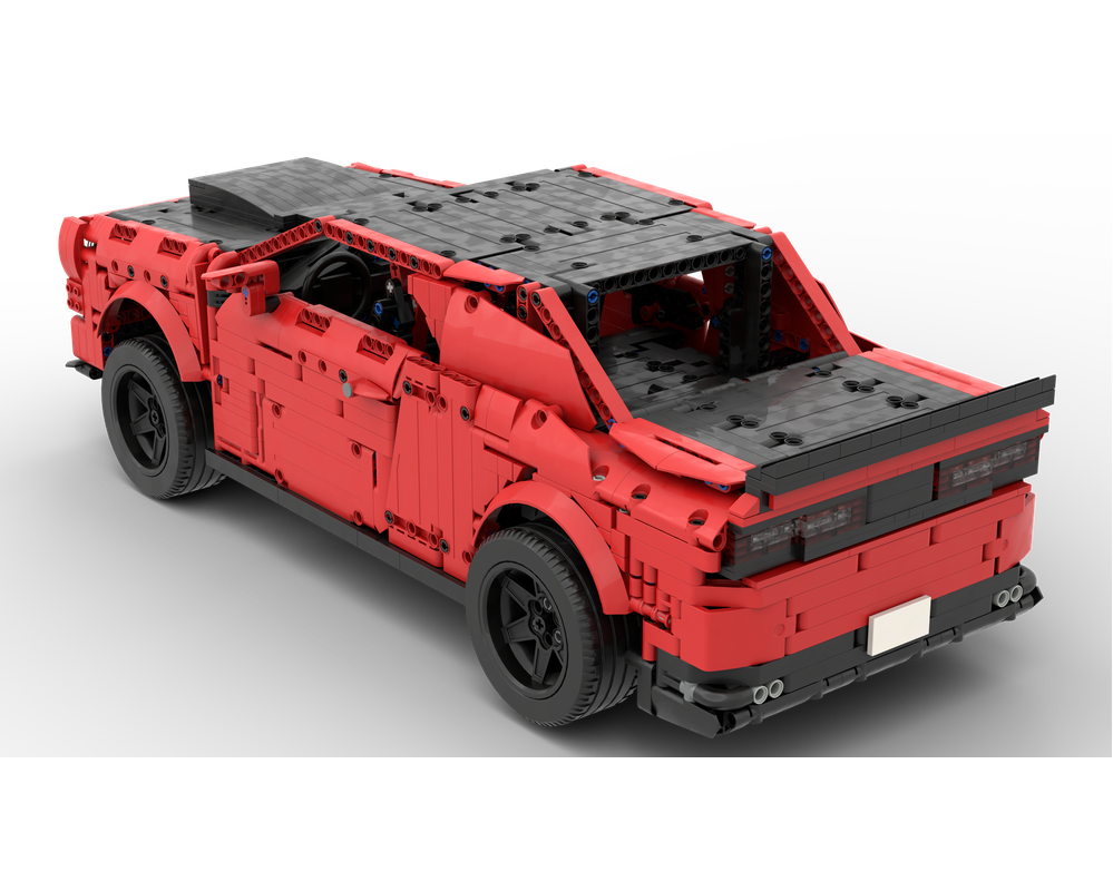 LEGO MOC RC Dodge Demon by Lego technic world | Rebrickable - Build ...