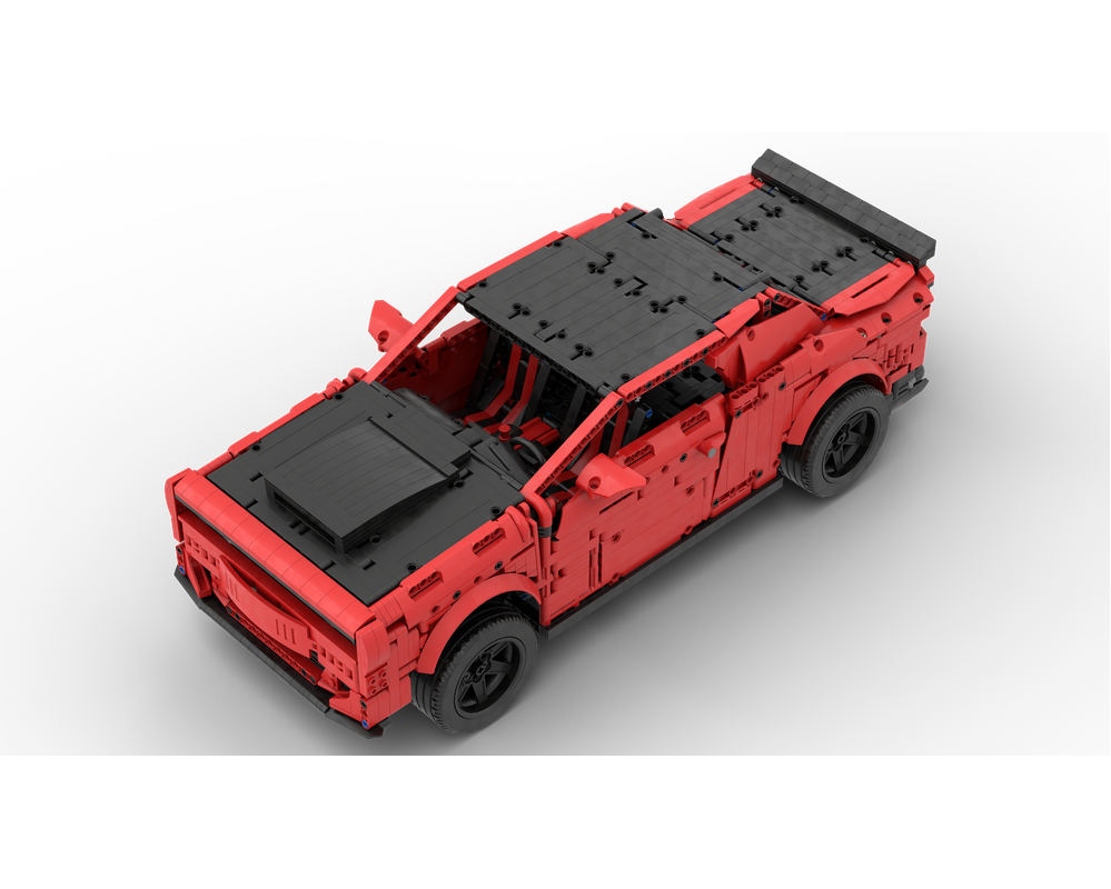 LEGO MOC RC Dodge Demon by Lego technic world | Rebrickable - Build ...