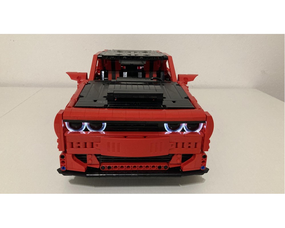 LEGO MOC RC Dodge Demon by Lego technic world | Rebrickable - Build ...