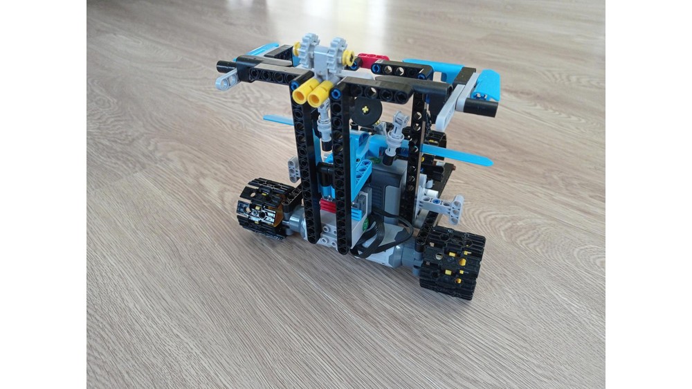 Lego Moc Road Roller 42095 Alternative By Erikgs Rebrickable Build