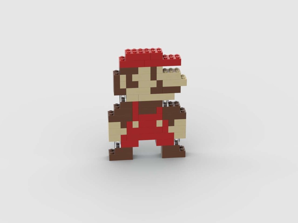 LEGO MOC Classic Mario by luck1107 | Rebrickable - Build with LEGO