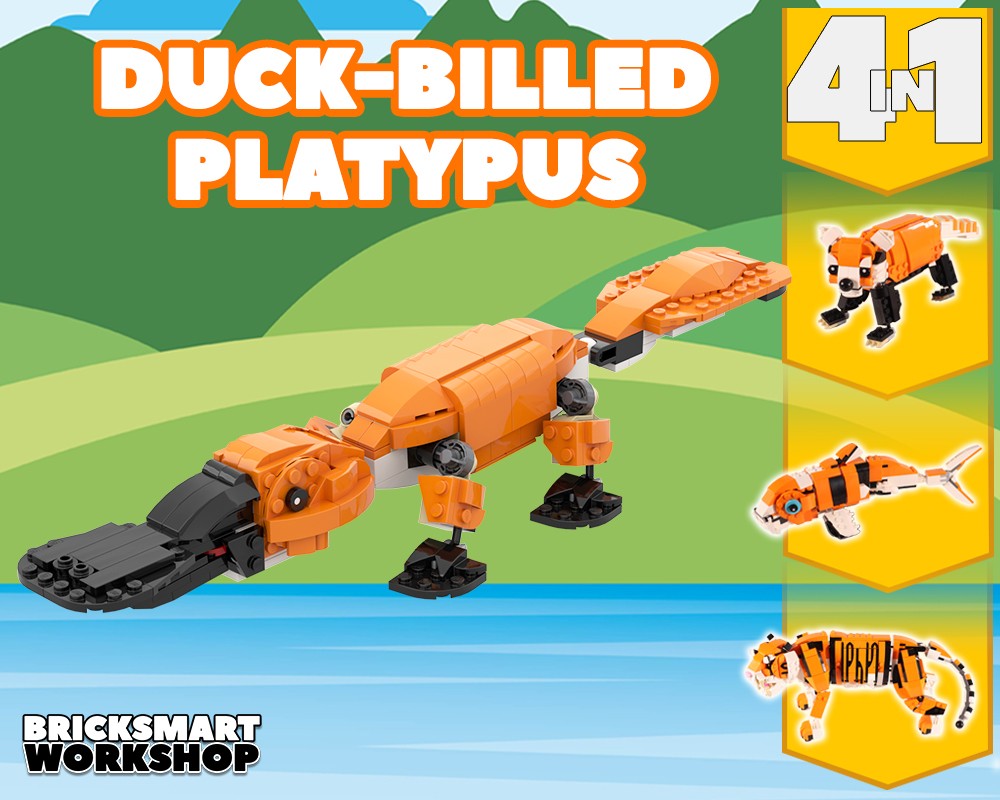 LEGO MOC Duck-Billed Platypus 31129 Alternate by bricksmartworkshop ...