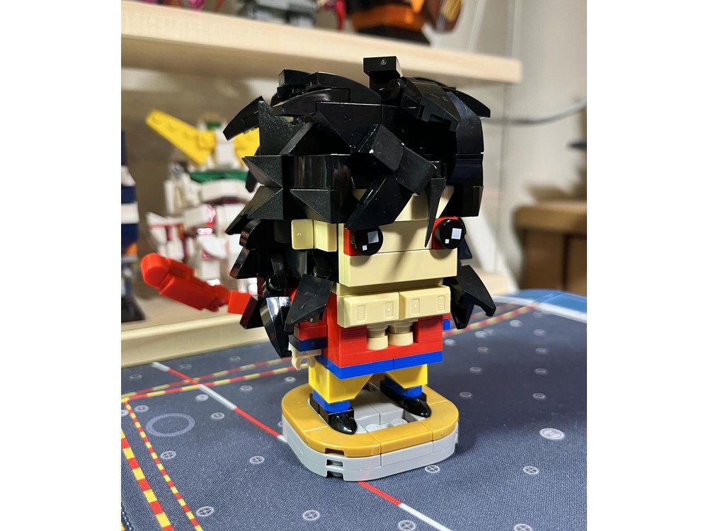 LEGO MOC Goku Super Saiyan 4 by legomania_josh | Rebrickable - Build ...
