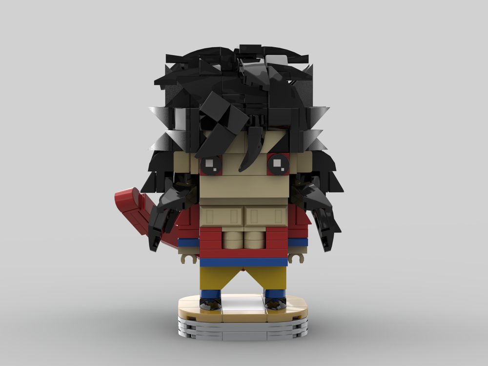 LEGO MOC Goku Super Saiyan 4 by legomania_josh | Rebrickable - Build ...
