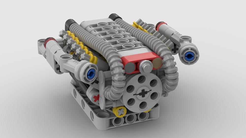 LEGO MOC v12 bi turbo by RomAuLait | Rebrickable - Build with LEGO