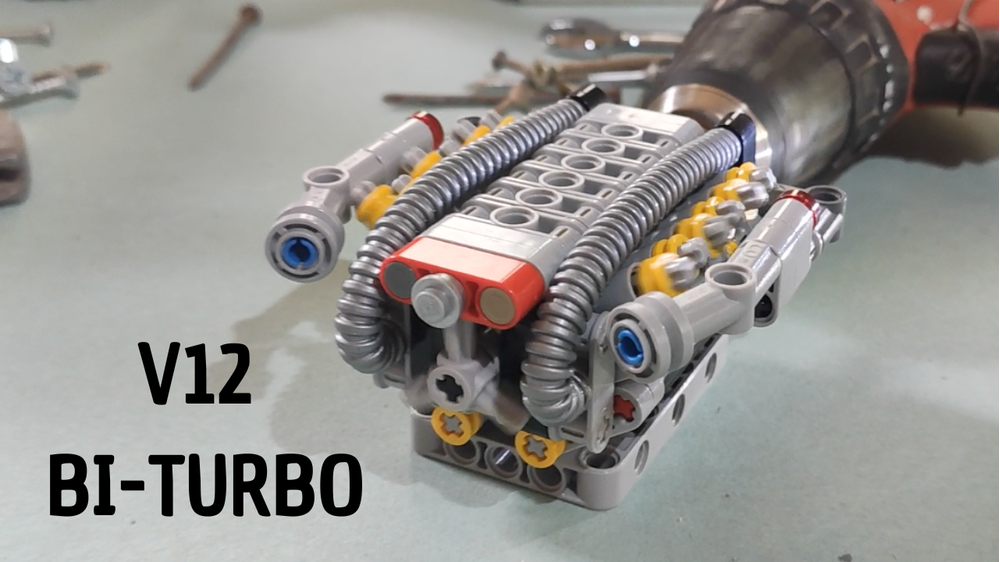 LEGO MOC v12 bi turbo by RomAuLait | Rebrickable - Build with LEGO