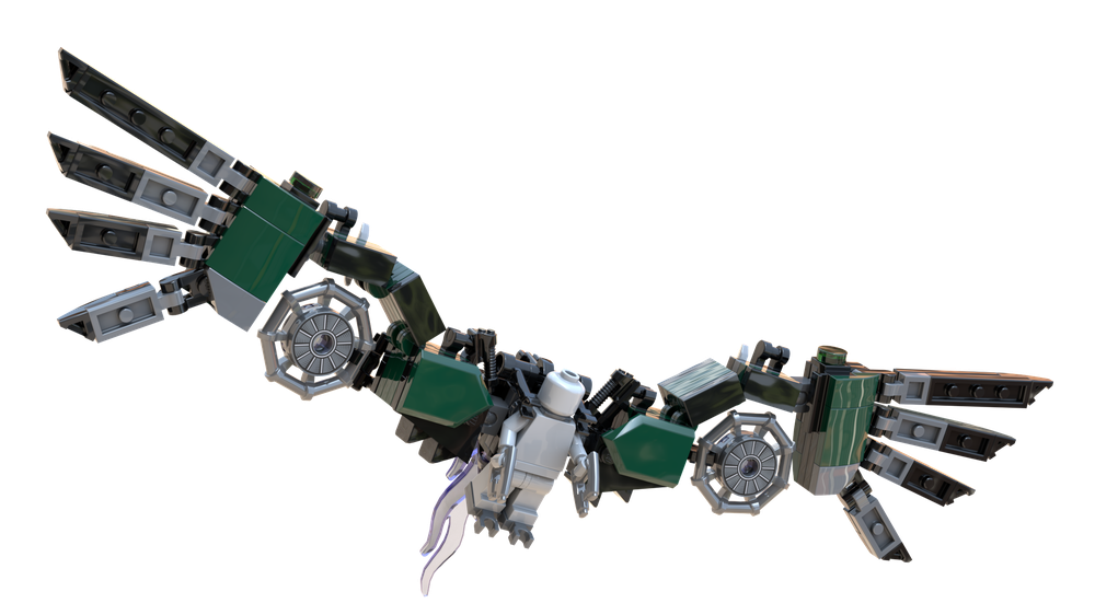 LEGO MOC Vulture's Wing Pack v2 by ettercap_ | Rebrickable - Build with ...