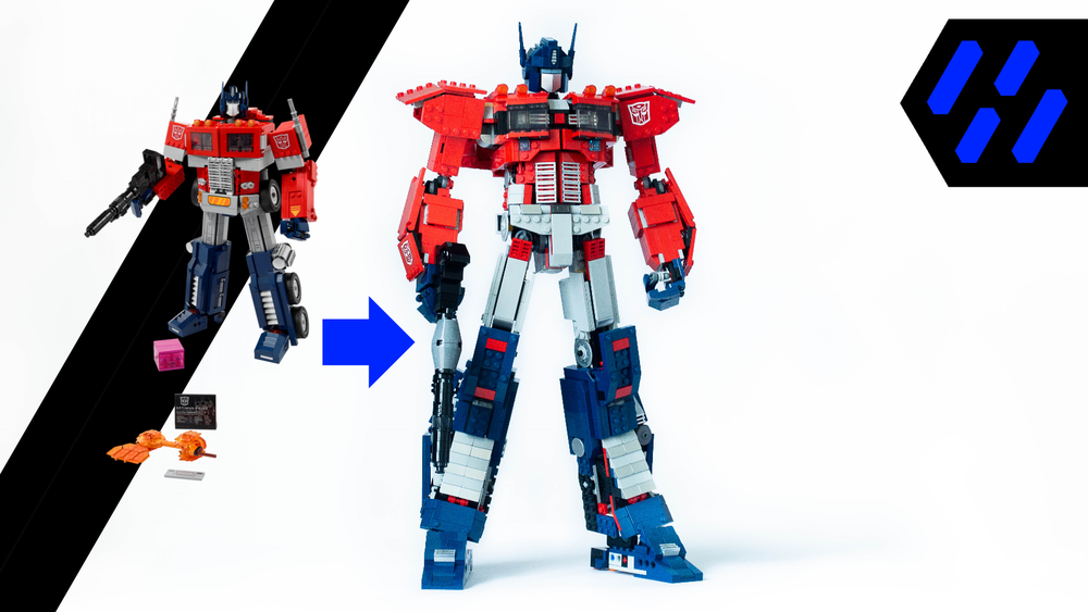 LEGO MOC 10302 IDW Don Figueroa Optimus Prime - Alternate Build by ...